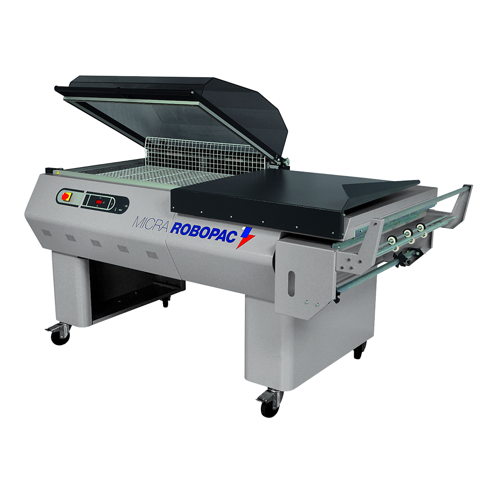 Haubenschrumpfmaschine Robopac Micra L bei Tanner & Co. AG bestellen