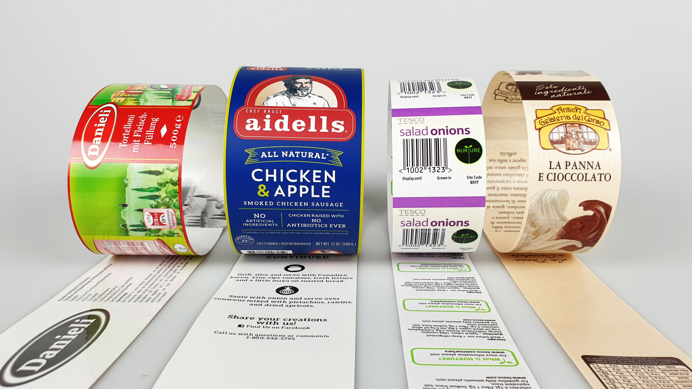 Bedruckte Banderolen